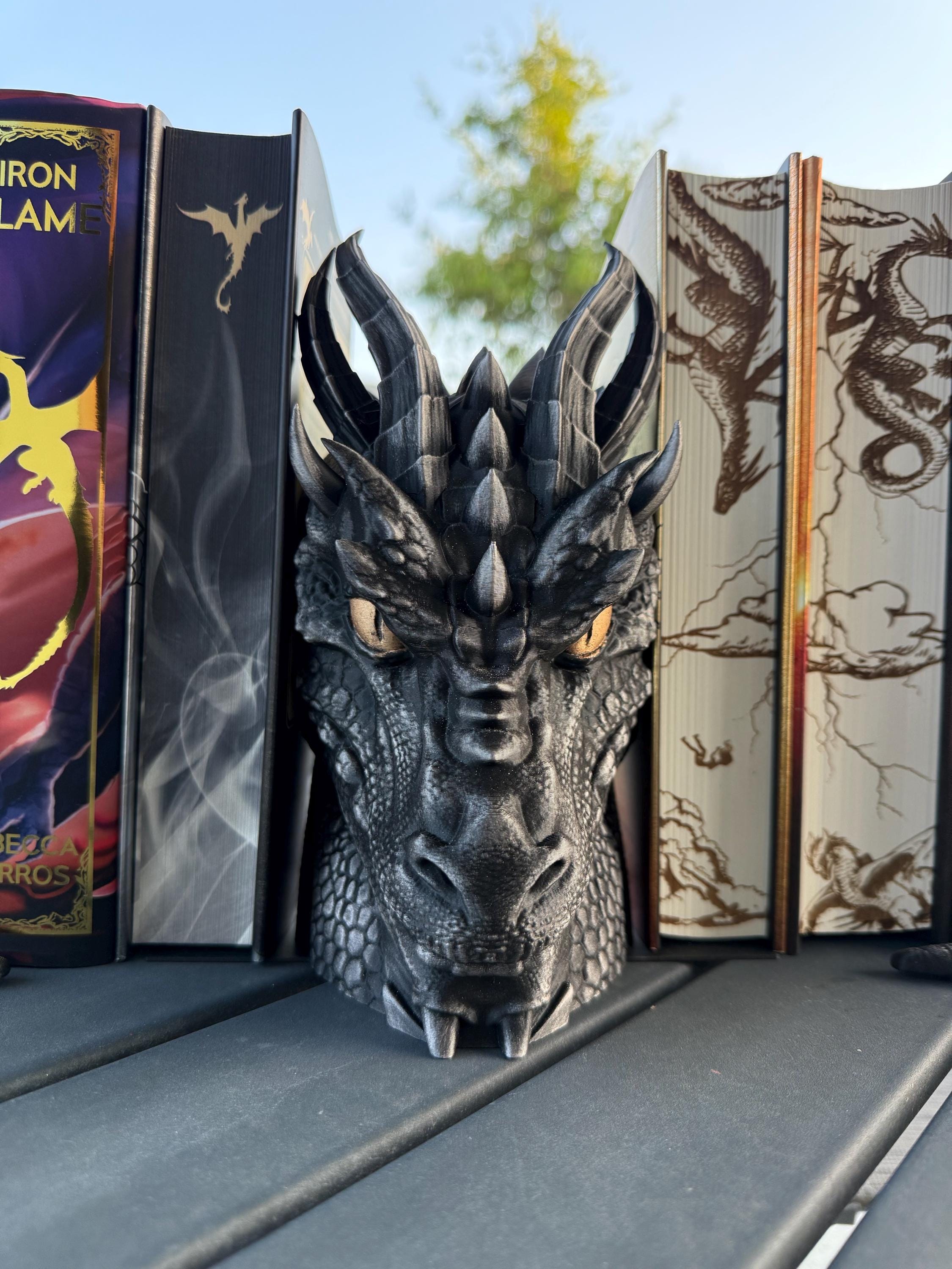 Dragon Hoard Book Nook 3D Printed Fantasy Book Shelf Decor - Etsy