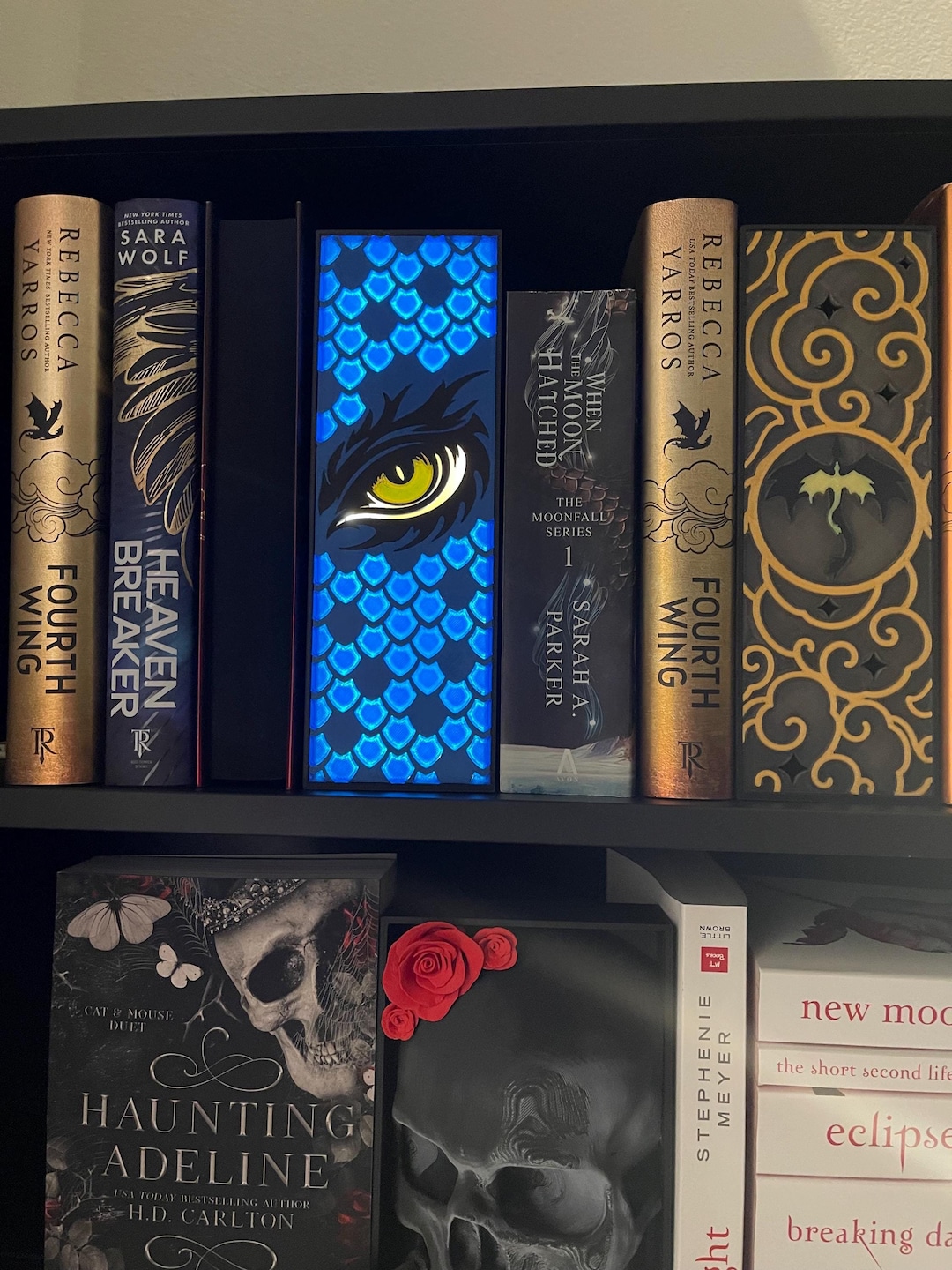 Dragon Eye - Light up Book Nook USB UV 3D Printed Bookshelf Decor - Etsy