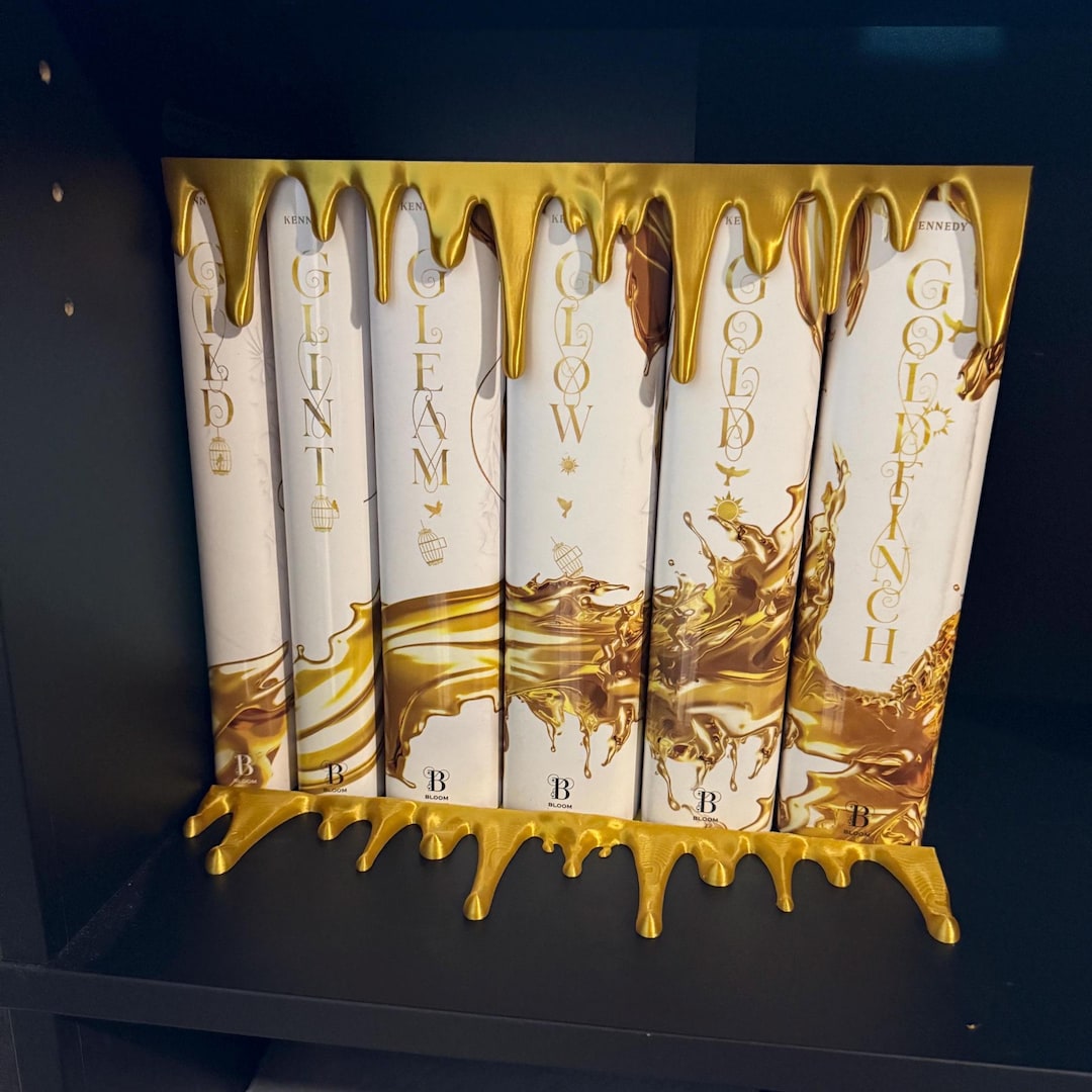 Dripping Book Overhang and Bottom Drip - Bookshelf Decor Bookish Merch ...