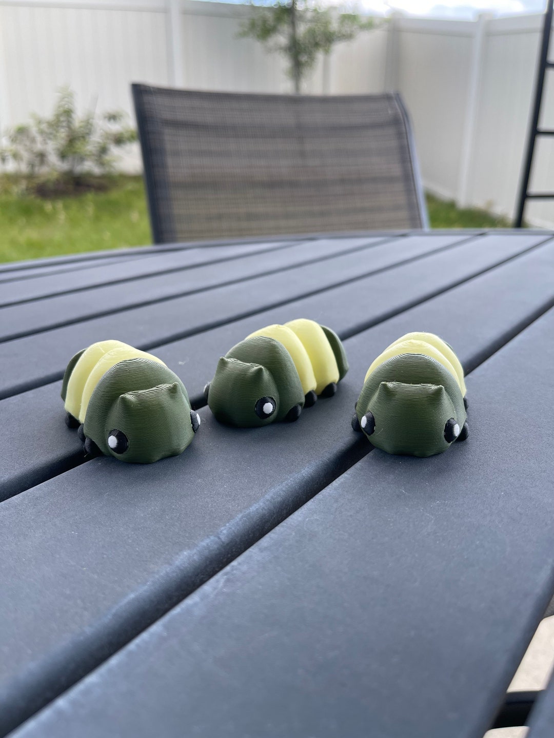 Cute Grub Articulating 3D Print Customizable Choose Colors - Etsy