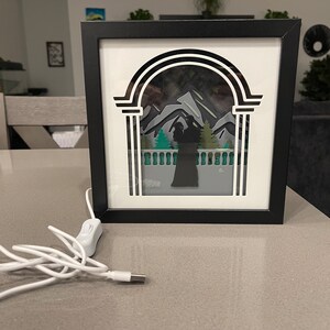 Starfall Inspired Light Box - Glow in the Dark Black Light Edition - Etsy