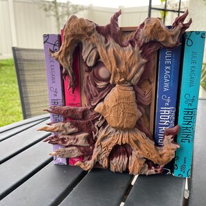 Scary Tree Book Nook 3D Printed Choose Color Fantasy Book Shelf Decor ...
