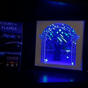 Starfall Inspired Light Box - Glow in the Dark Black Light Edition - Etsy