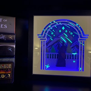 Starfall Inspired Light Box - Glow in the Dark Black Light Edition - Etsy