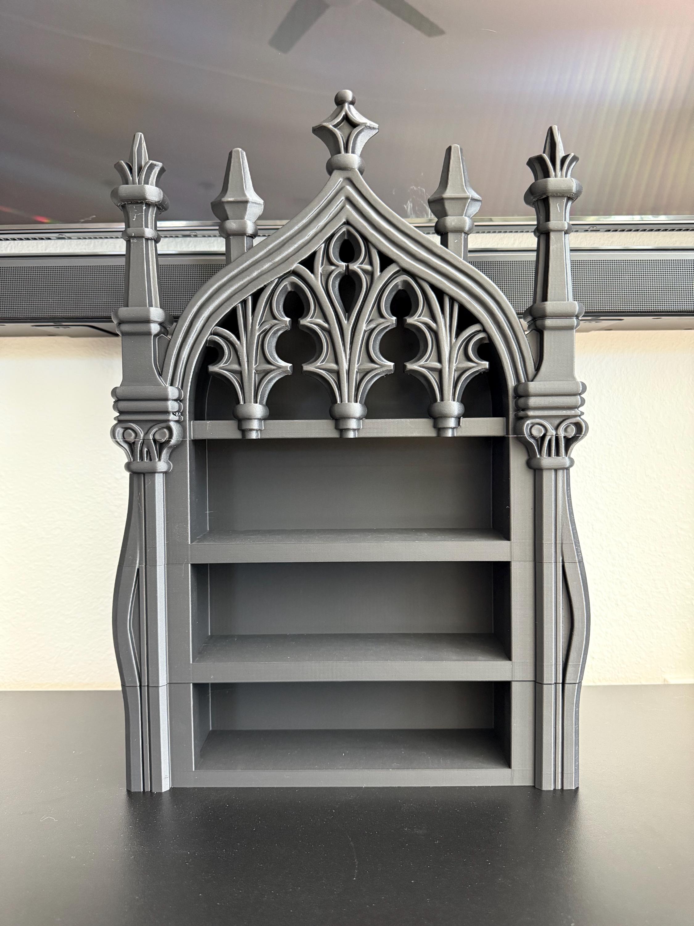 Giant Cathedral Display Shelf | Gothic Decor - Etsy