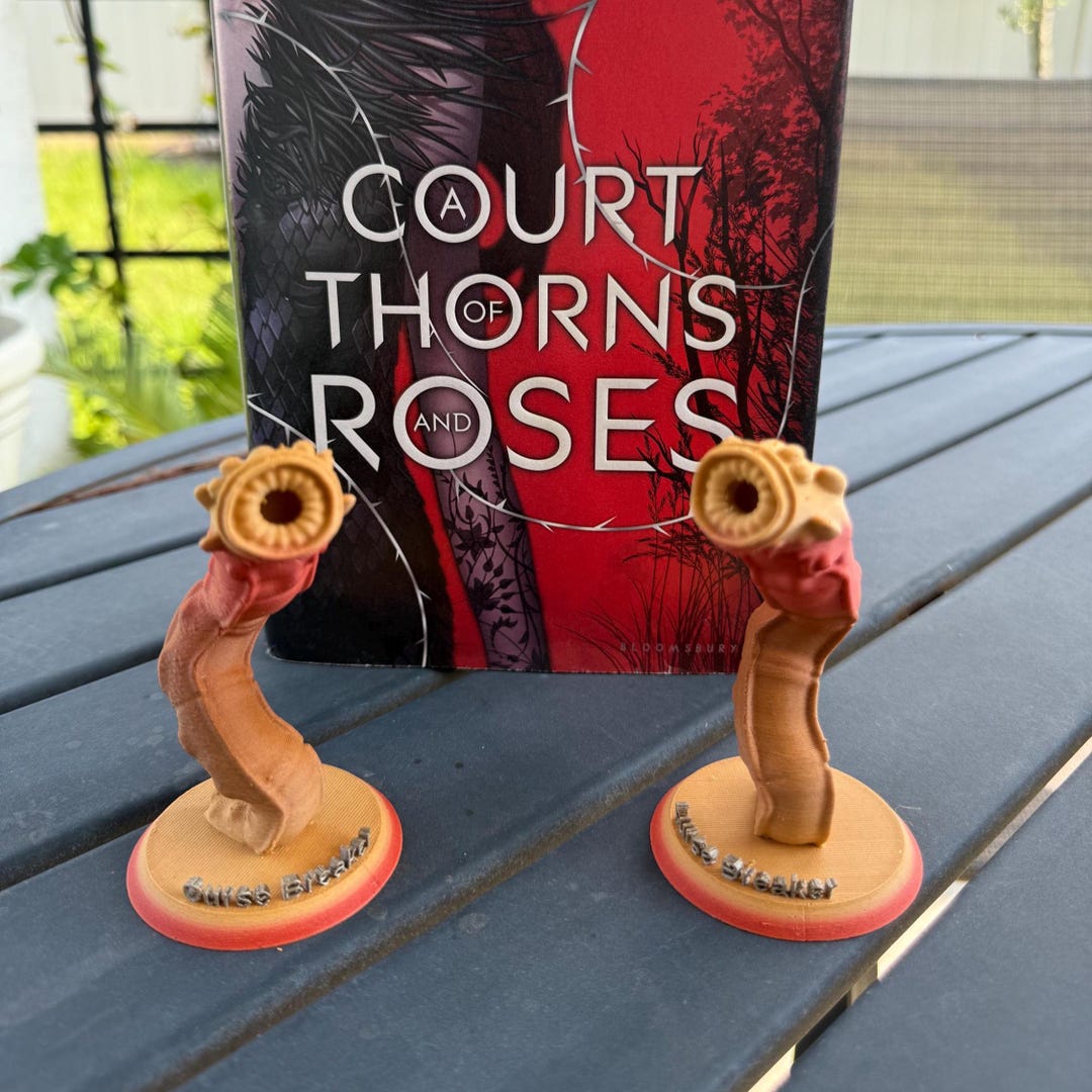 Worm Statue 3D Print Book Self Decor Bookish Merch - Etsy