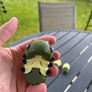 Cute Grub Articulating 3D Print Customizable Choose Colors - Etsy