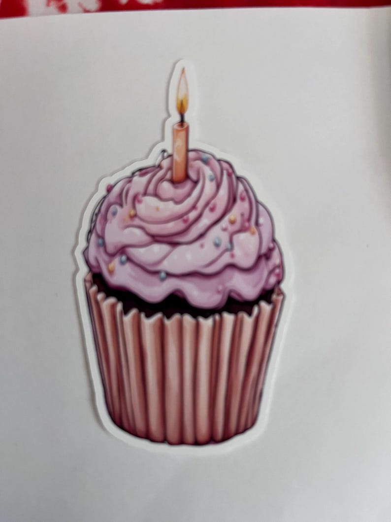 Stickers - Die-cut - Cupcakes - Etsy