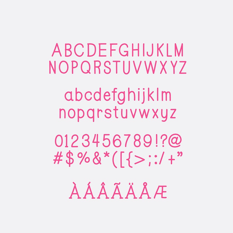 Hand Drawn Font: Kaitlyn - Etsy