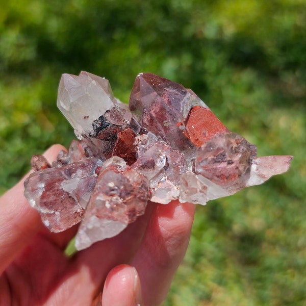 Red Hematite Quartz - Etsy