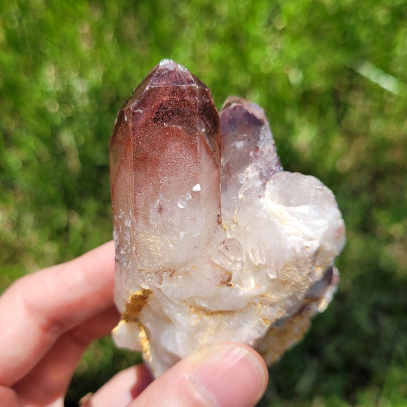 Red Quartz - Etsy