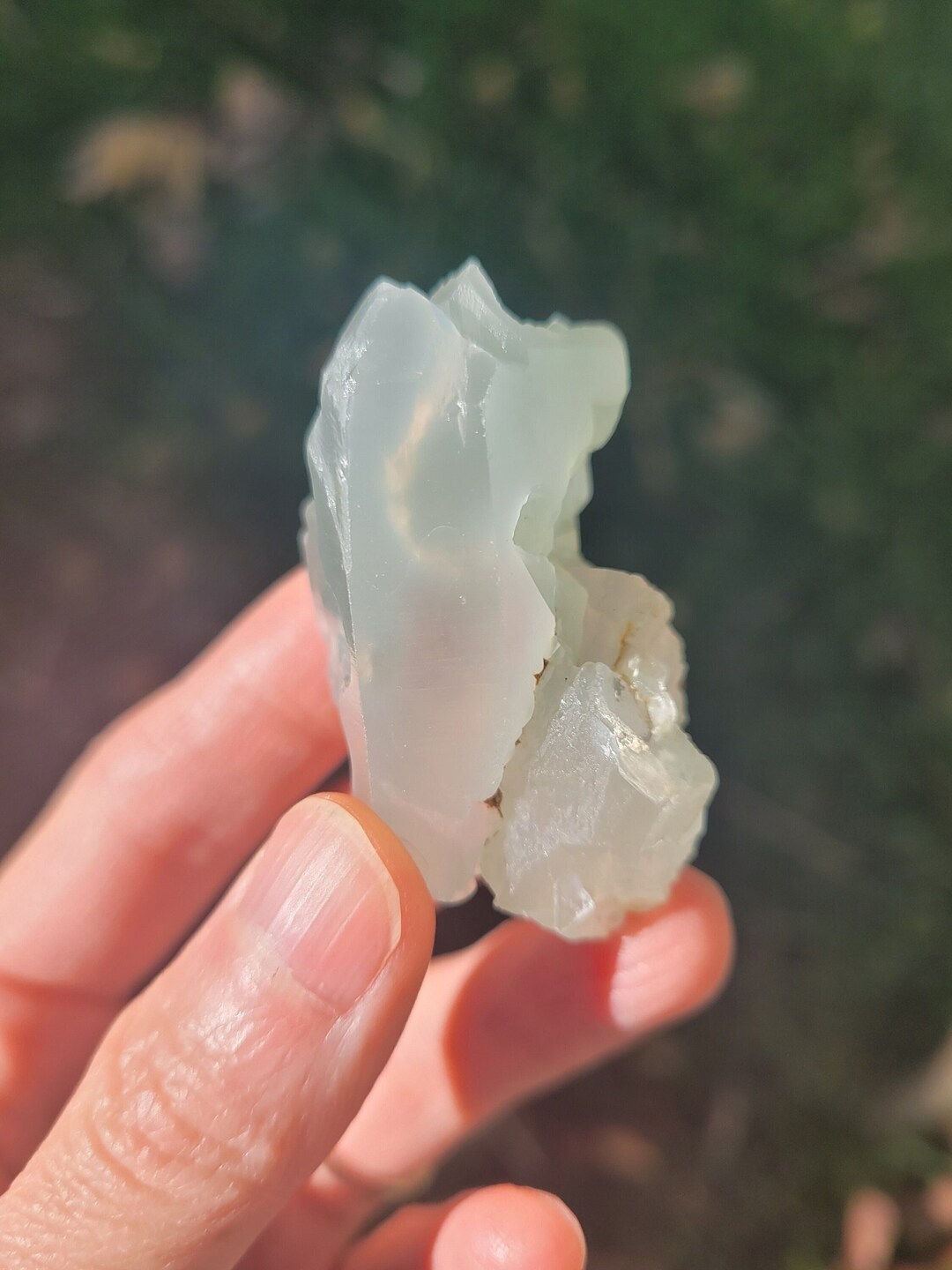 Rare Hand Selected Colombian Mint Green Hue Dream Quartz/epidote ...