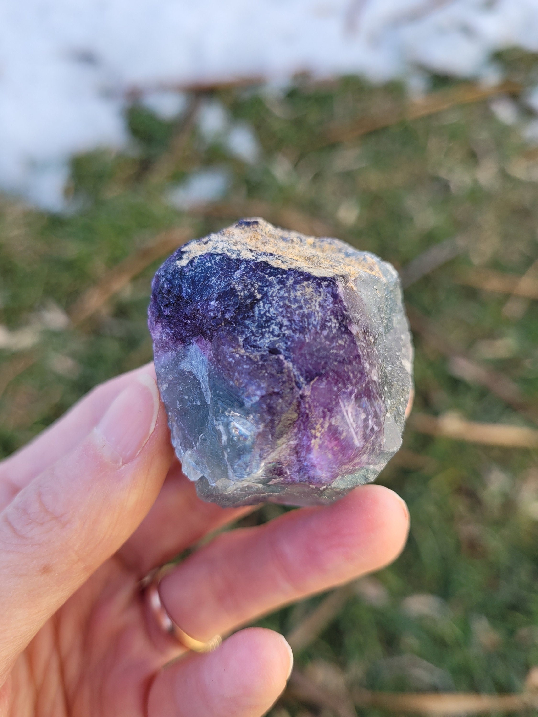 Fluorite Specimen UV reactive Home & Living Home Décor etna.com.pe