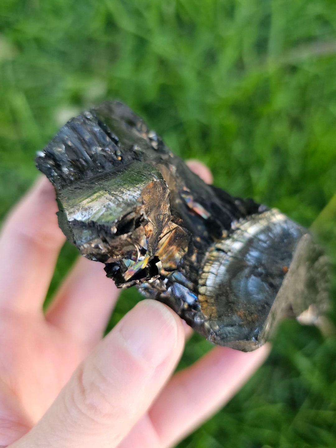 Gorgeous Hand Selected Colombian Iridescent Elite Shungite Stone/rough ...