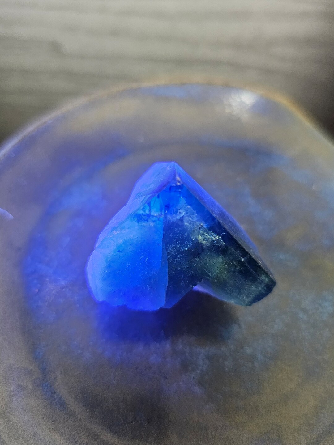 Rare Fluorescent Green Blue Purple Fluorite Madagascar/uv Reactive ...