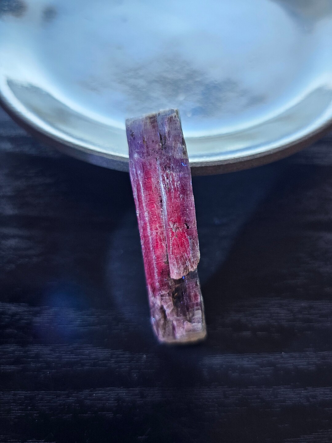 Magical Ruby Red UV Reactive Kyanite Indigo Kyanite Crystal Zimbabwe ...