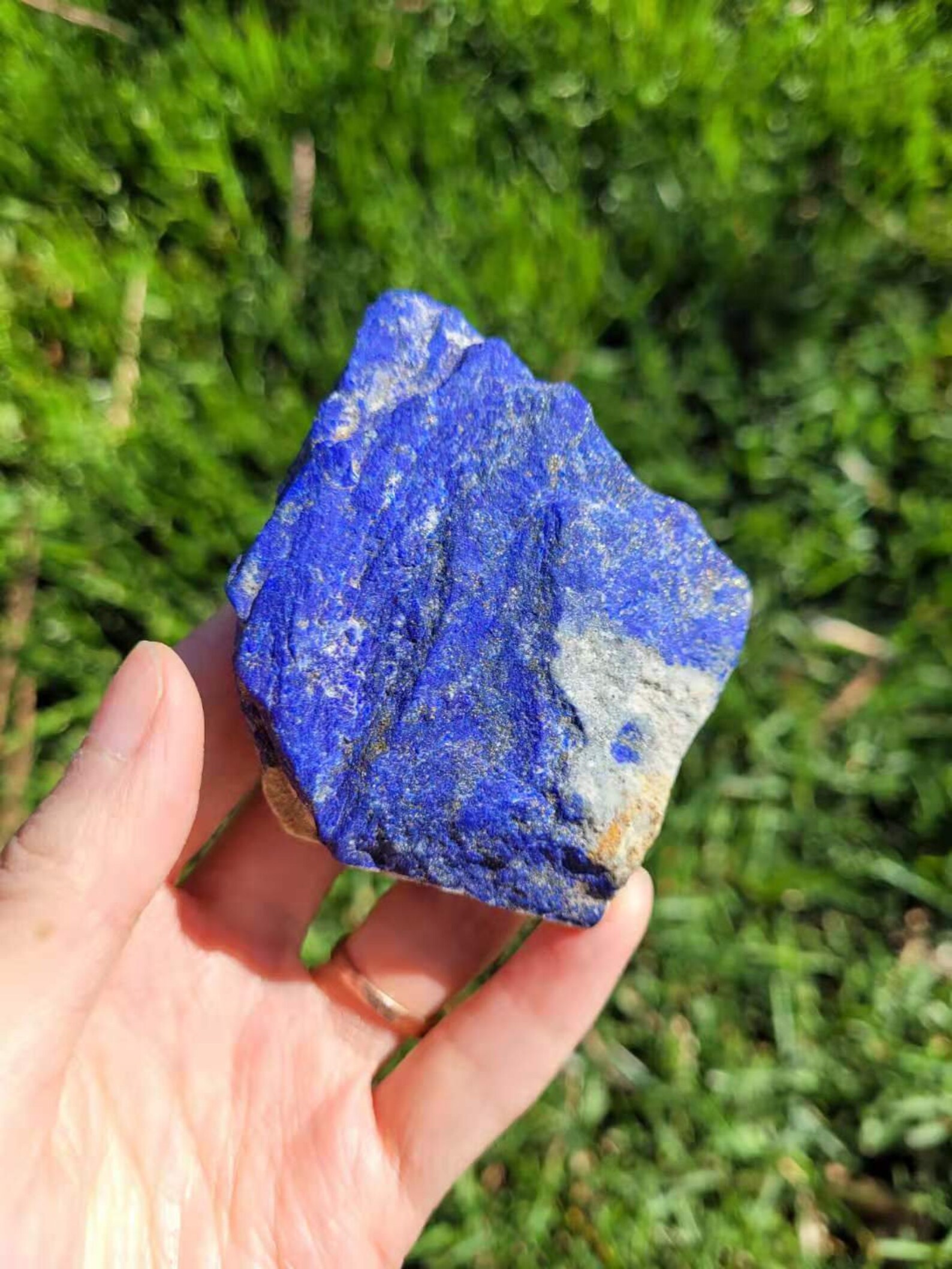 Top Quality Royal Blue-purple Lapis Lazuli/natural Raw Lapis - Etsy