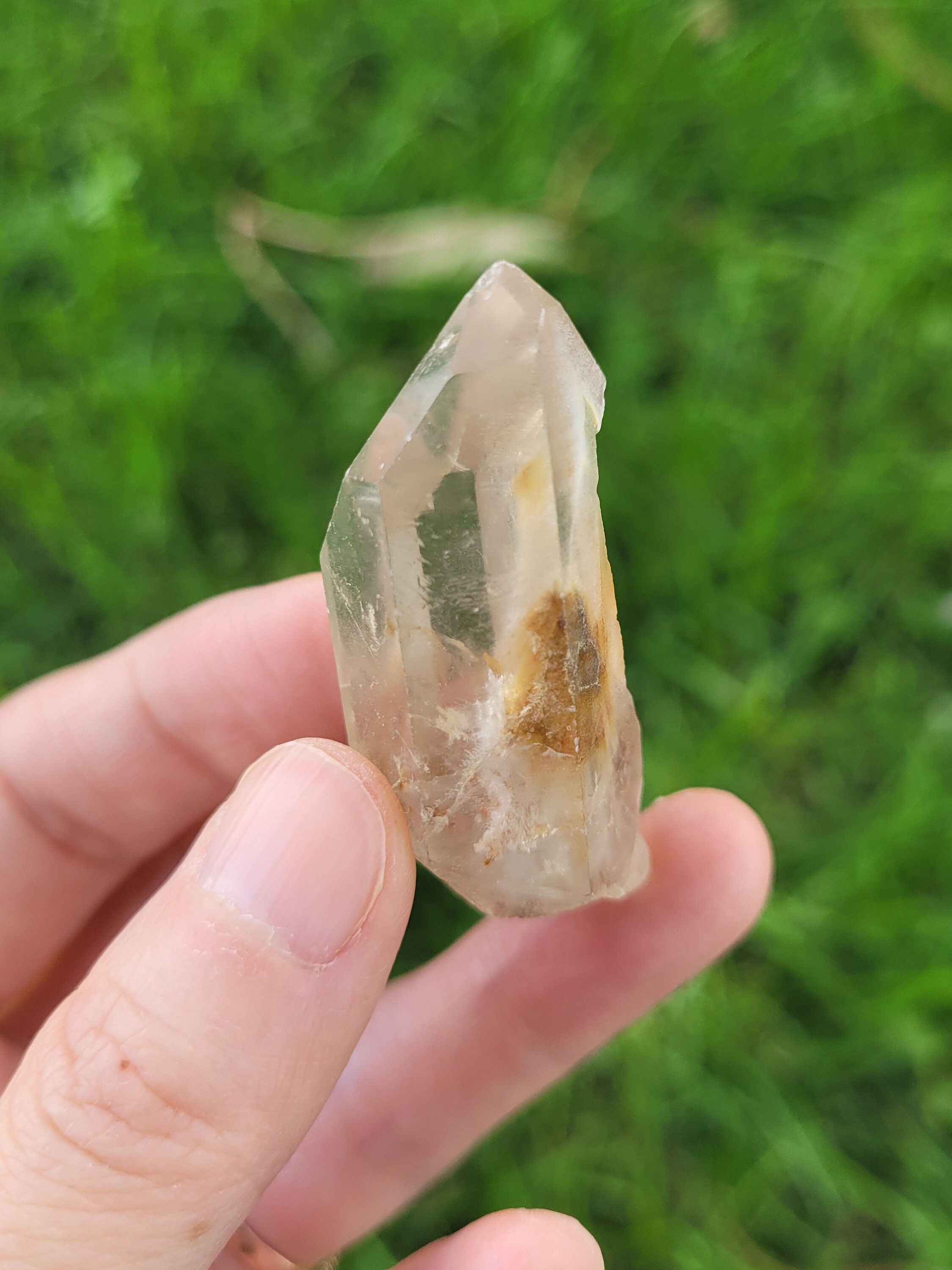 Natural Rough Amphibole Angel Phantom Quartz Point/unique Red | Etsy