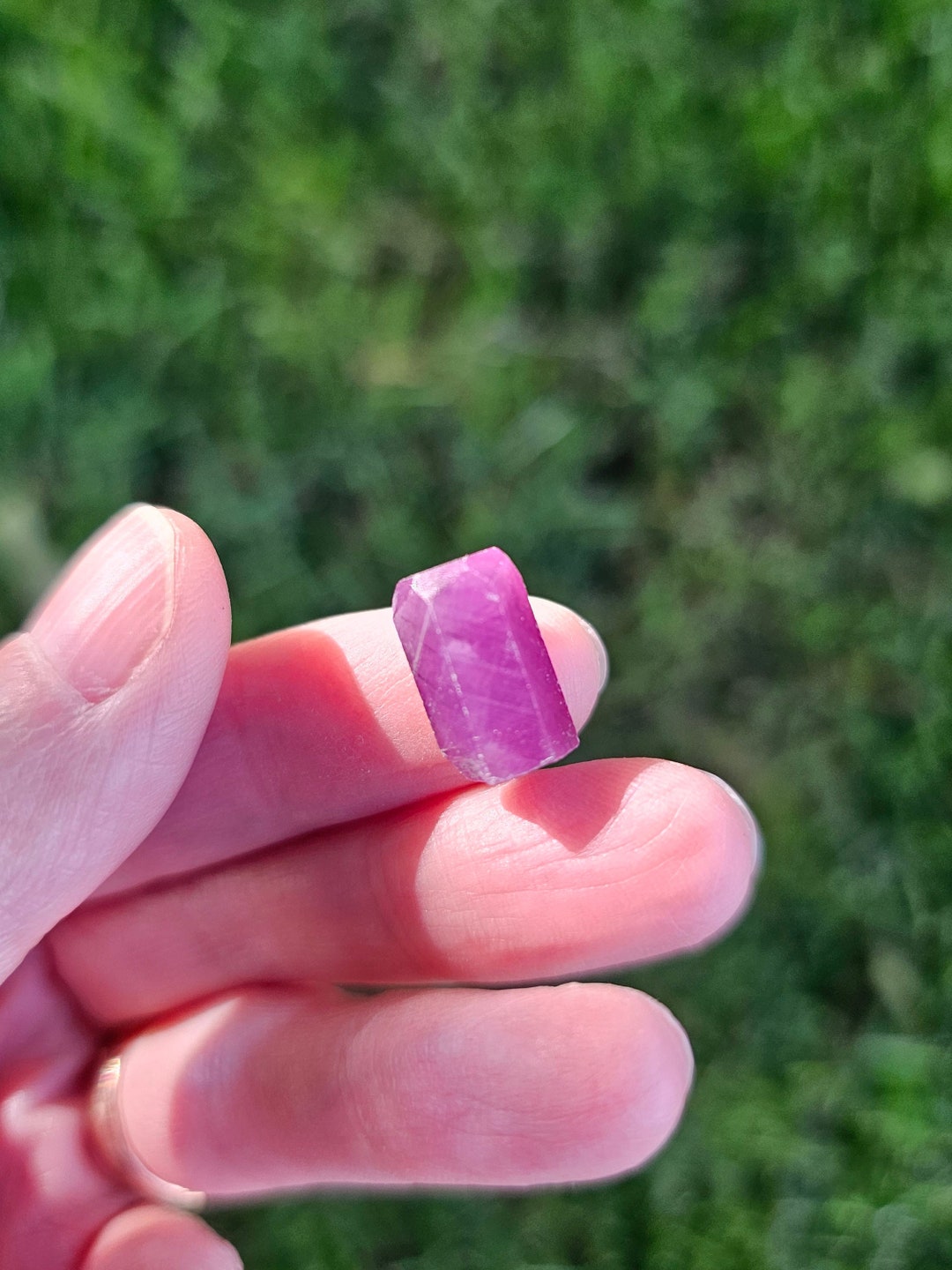 Beautiful Polished Deep Pink Ruby/top Quality Ruby Crystal/genuine Ruby ...