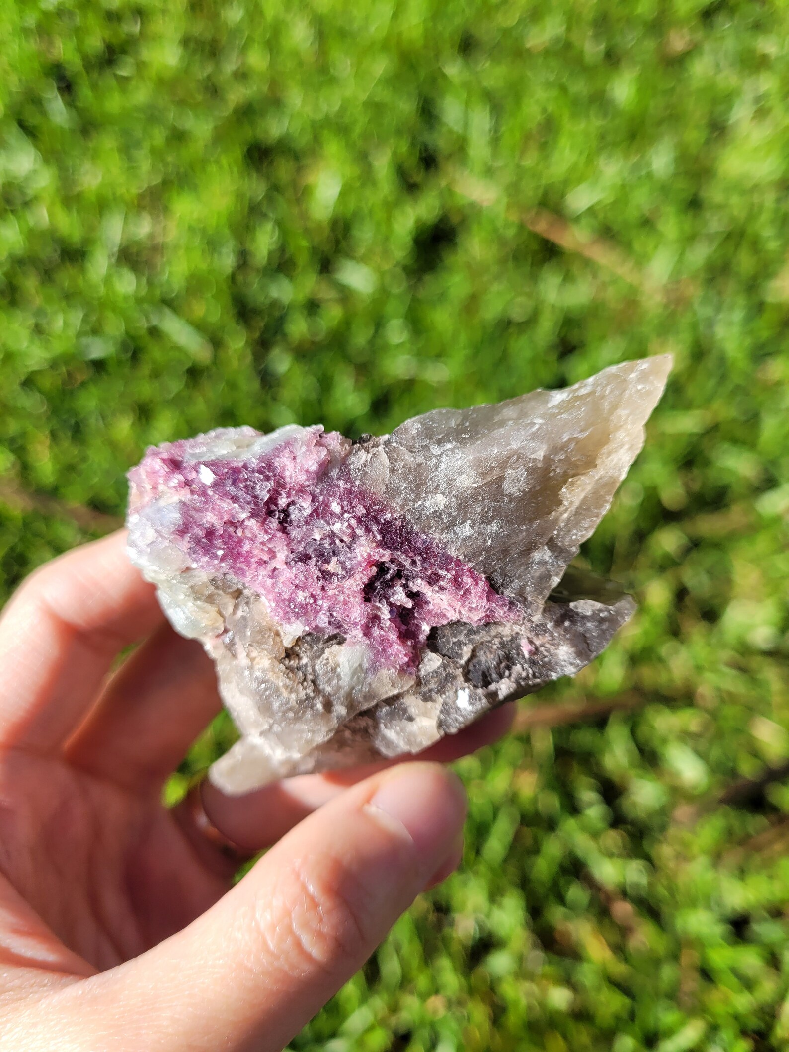 Unique Citrine With Lepidolite Pink Tourmaline Blue Albite | Etsy