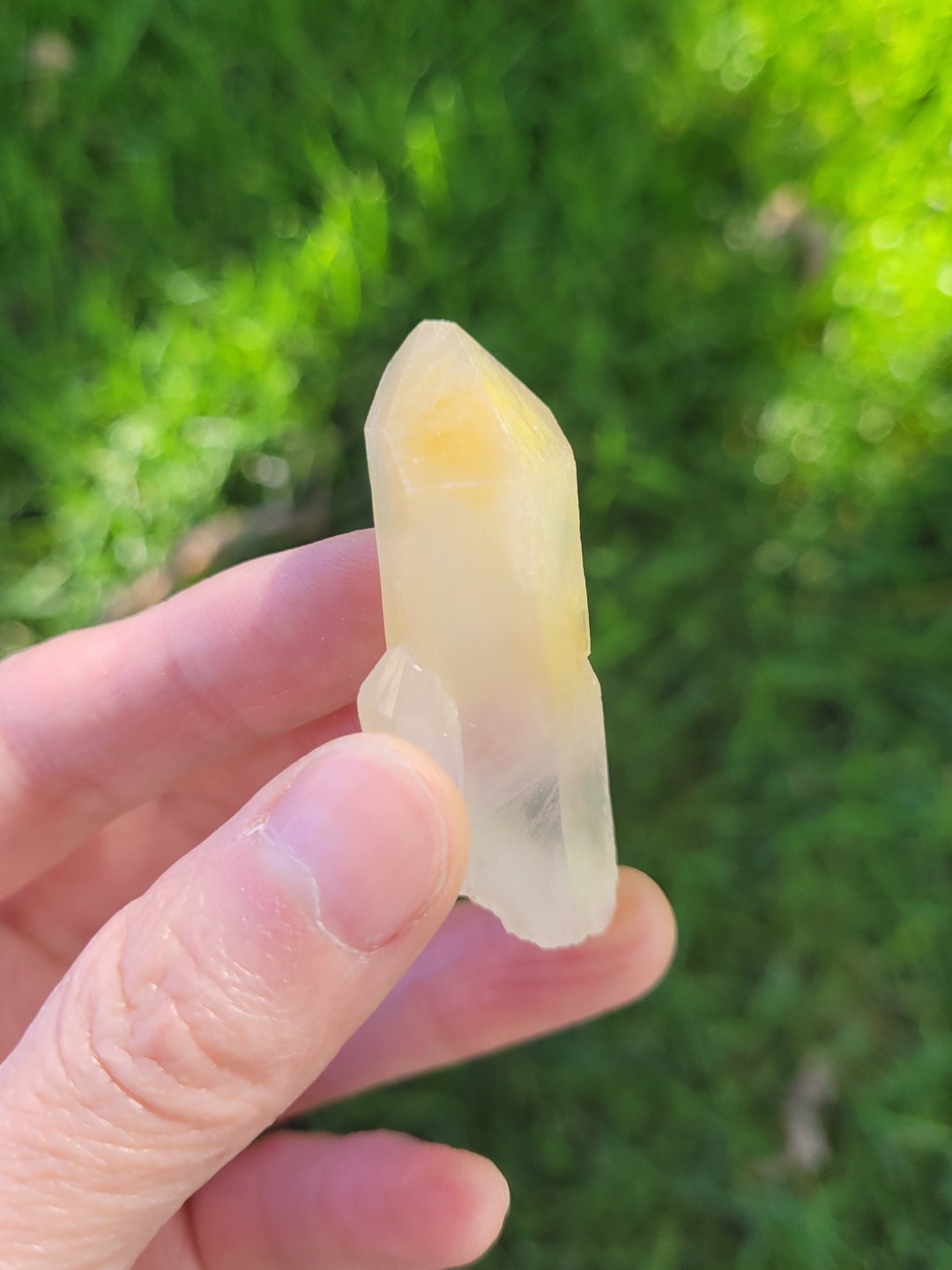 Ultra Rare Colombian Mango Quartz Crystal Halloysite Quartz Point/high ...