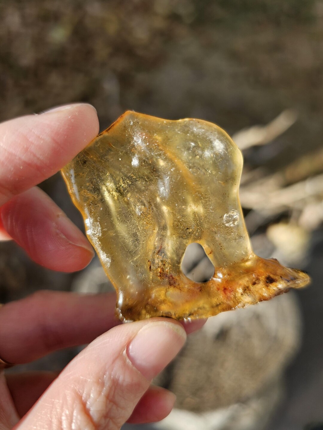 Rare Honey Gold Copal Amber From Madagascar/a Quality Genuine Natural ...