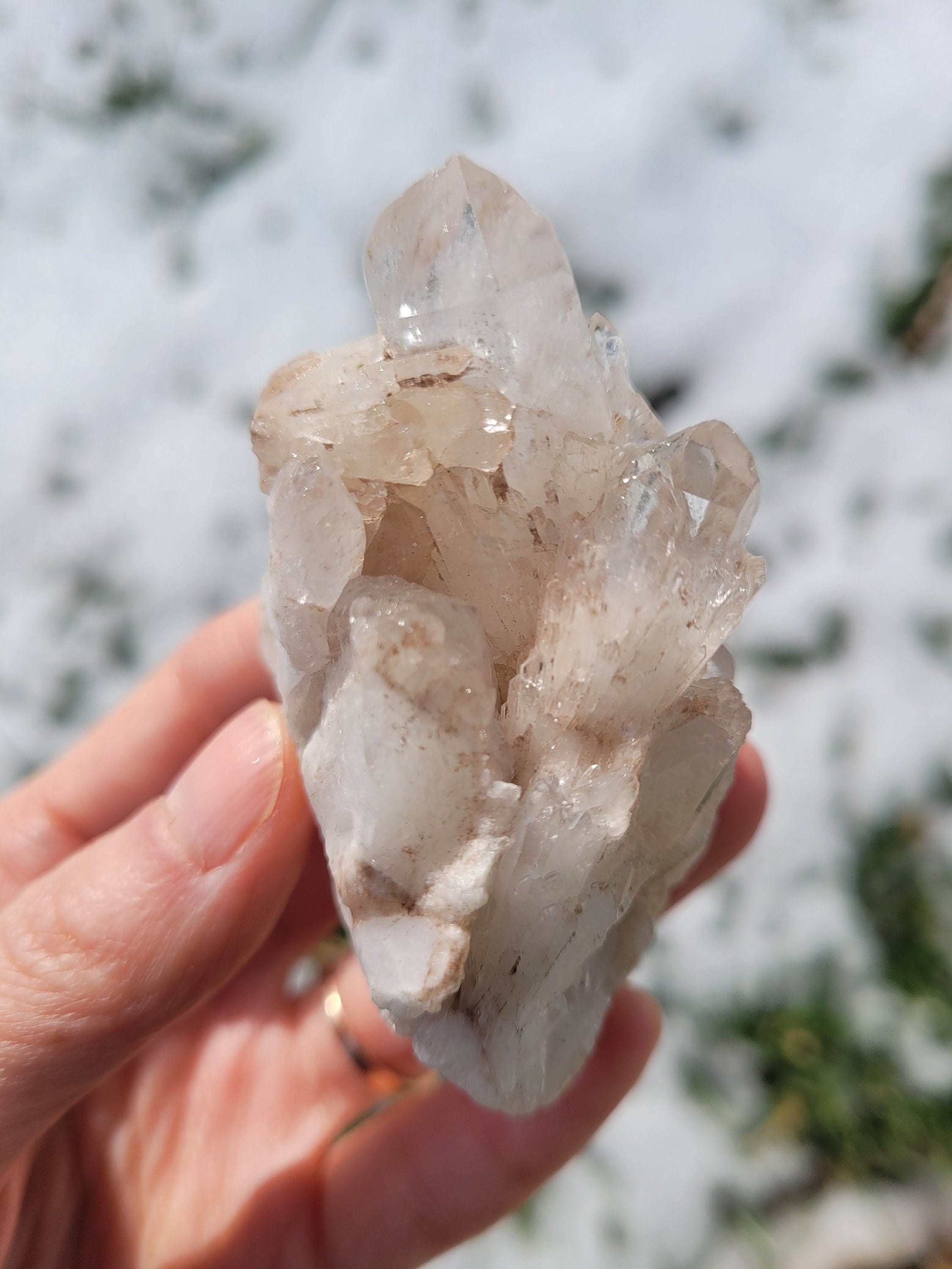 Sugar Quartz From Madagascar/cascading Quartz/pineapple - Etsy