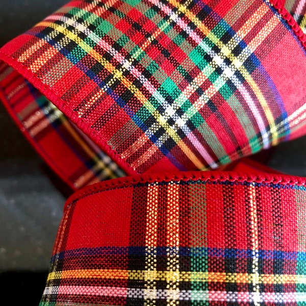 Plaid Ribbon - Etsy