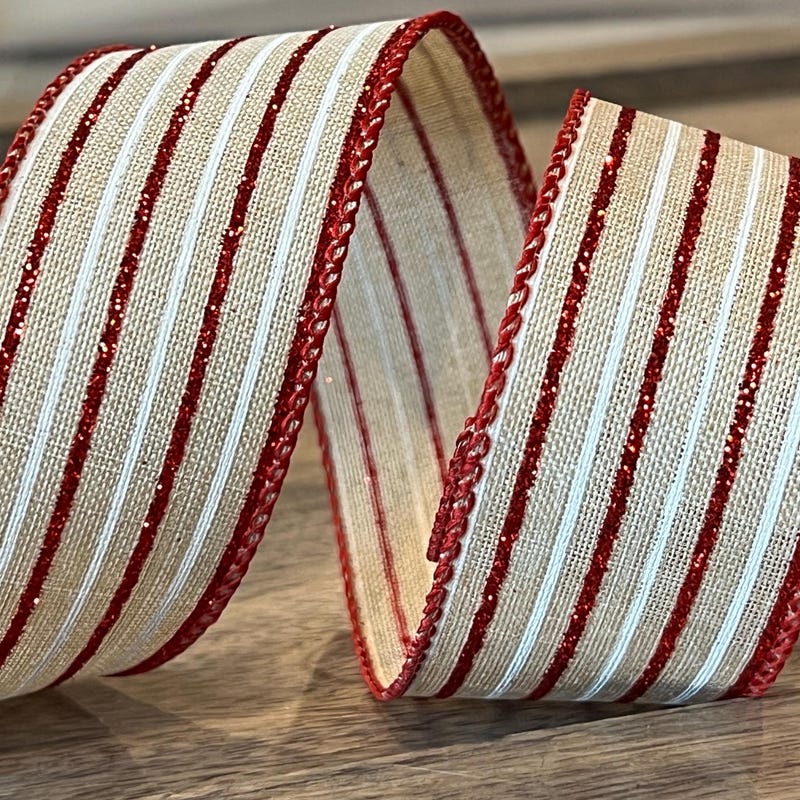 Red Ticking - Etsy