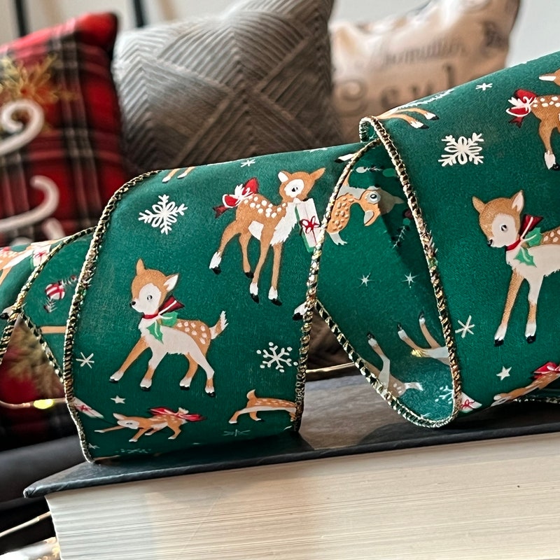 Christmas Ribbon - Etsy