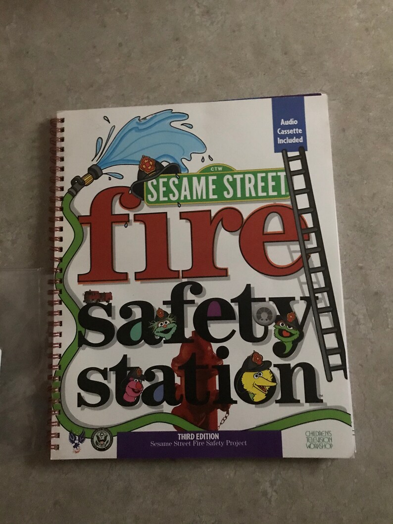 Sesame Street Fire Safety Activities new - Etsy