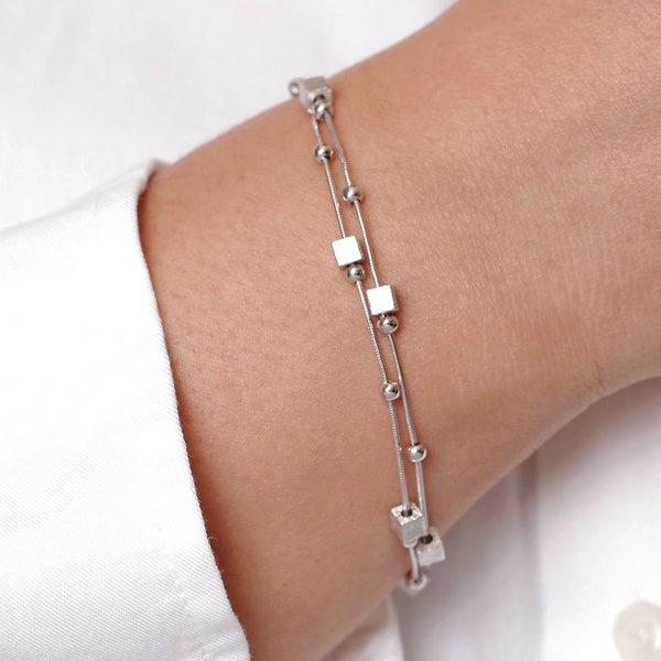 2 Strand Bracelet - Etsy