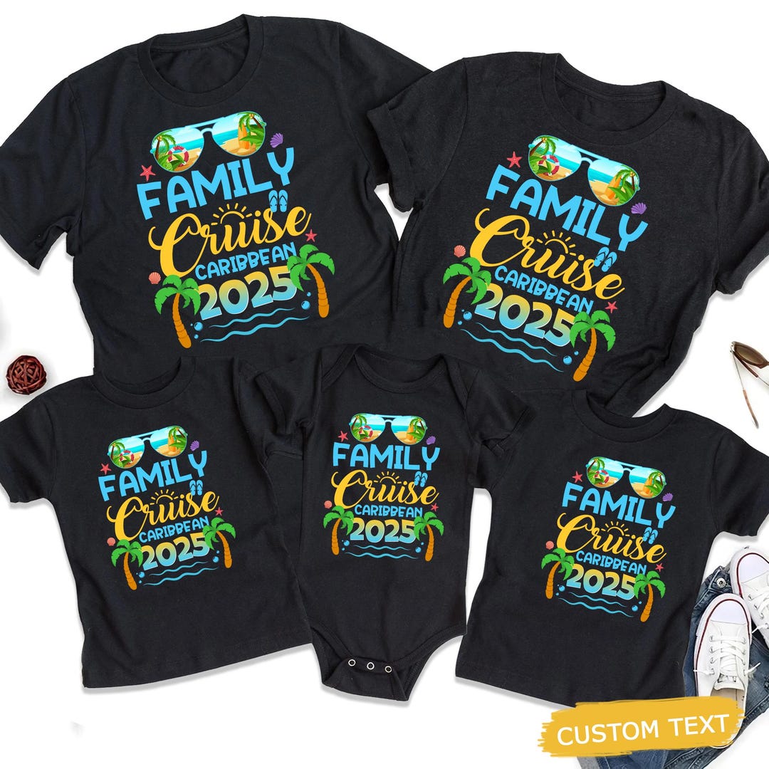 Matching Family Vacation Shirts, Custom Destination Shirt, Family ...