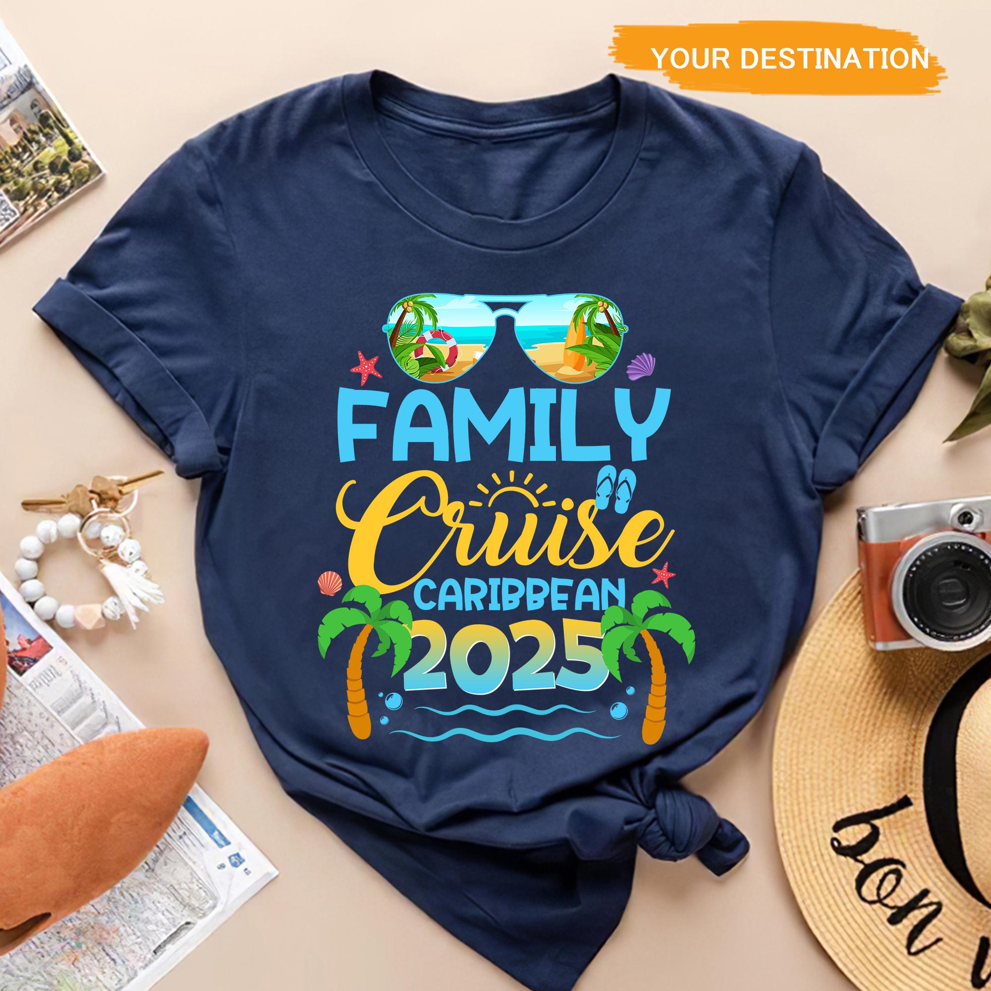 Matching Family Vacation Shirts, Custom Destination Shirt, Family ...