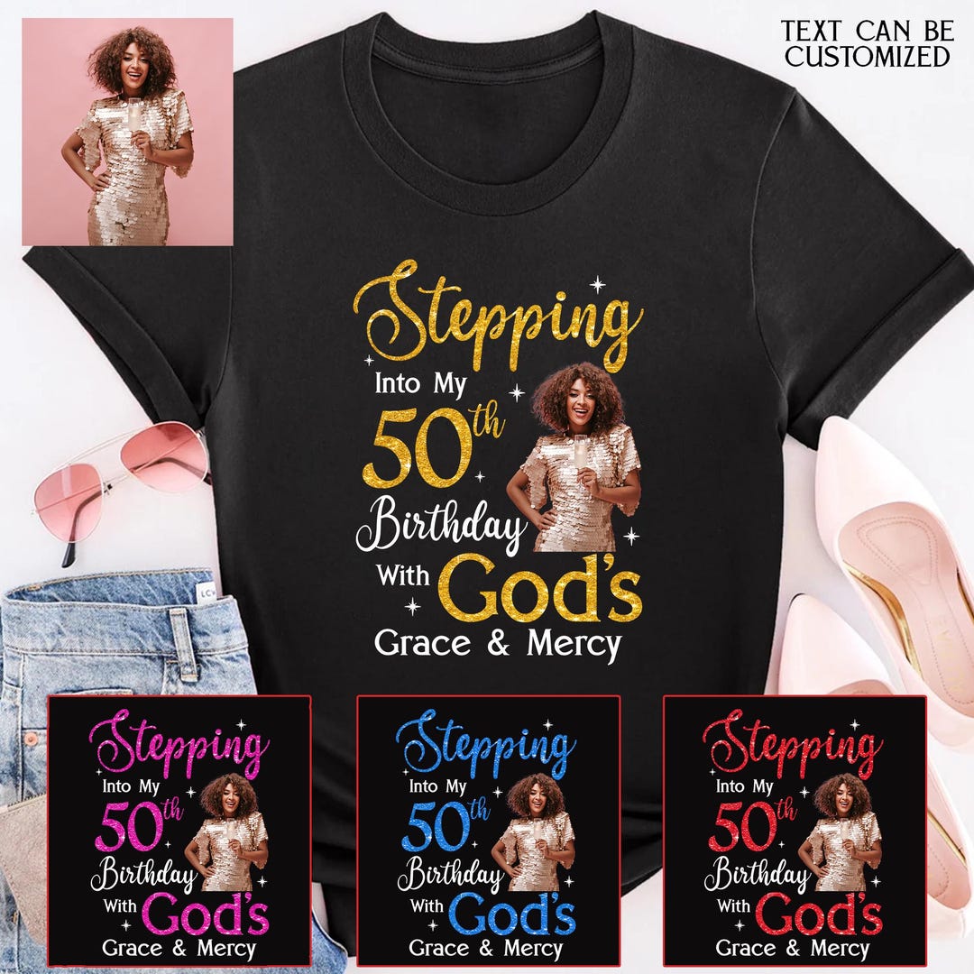 Stepping Into My 50th Birthday, 50th Birthday Gift, Chapter 50 Birthday ...