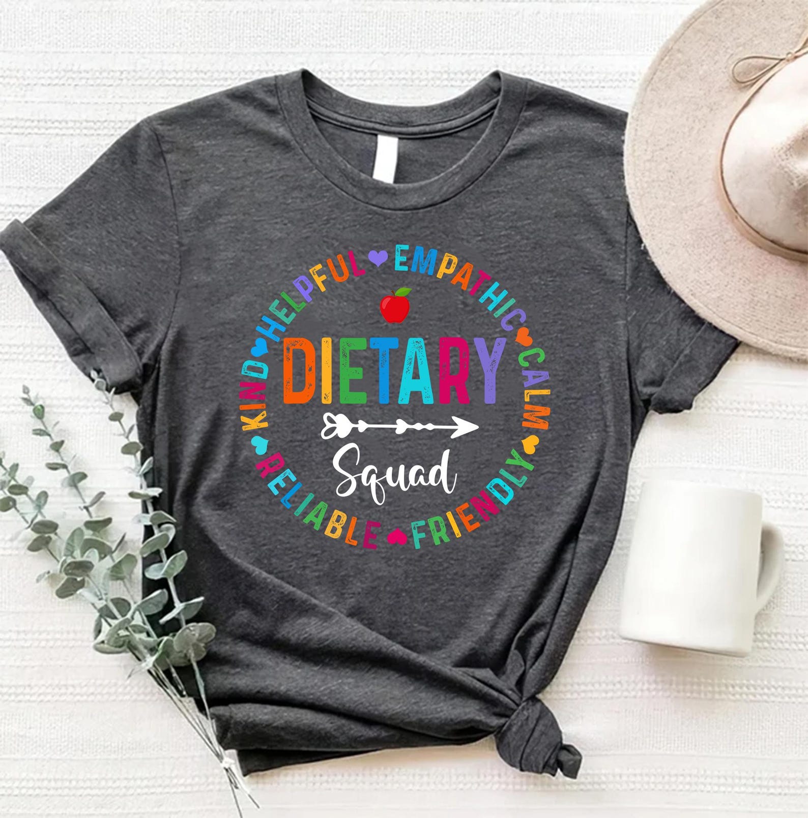 Dietary Squad Shirt, Dietary Squad Custom Name Shirt, Dietitian Gift ...