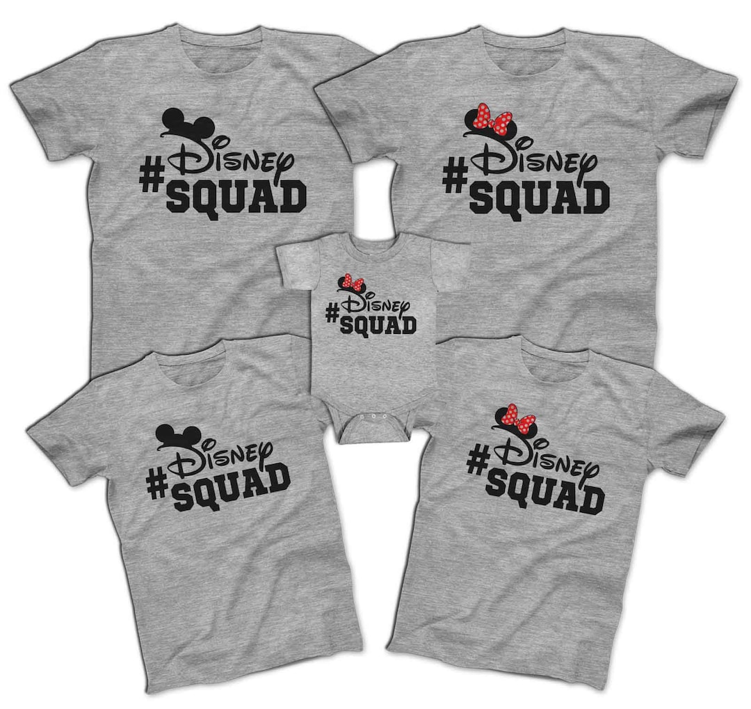 Disney Squad Shirt Disney Family Shirts Matching Disney Group Shirts ...