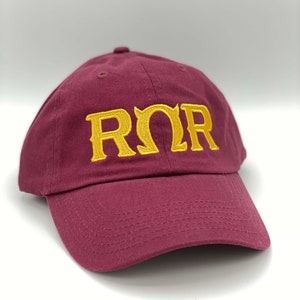 Monsters University ROR Hat Roar Omega Roar RΩR Fraternity Cap ...