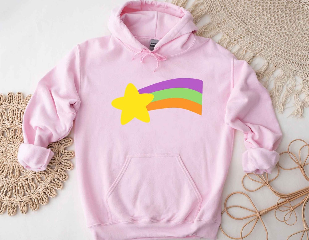 Mabel Star Hoodie, Shooting Star Rainbow Hoodie Gravity Falls Halloween ...