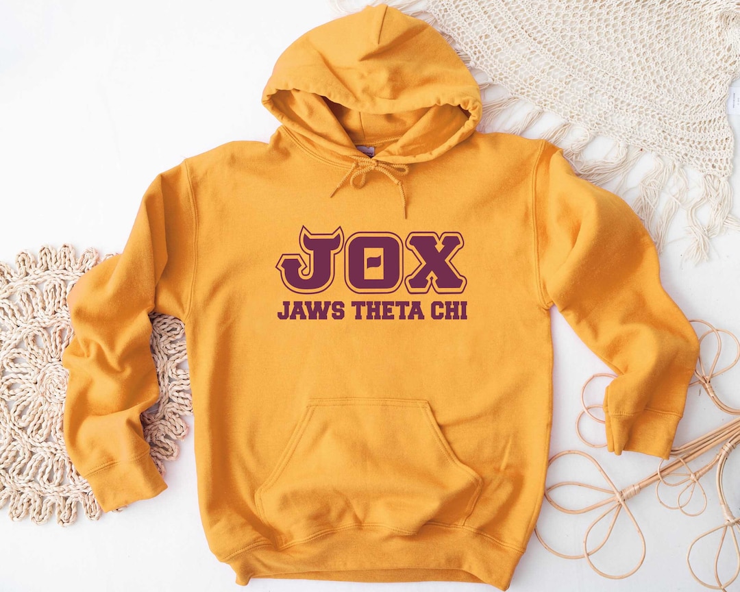 JOX Hoodie Jaws Theta Chi Monsters University Fraternity Halloween ...