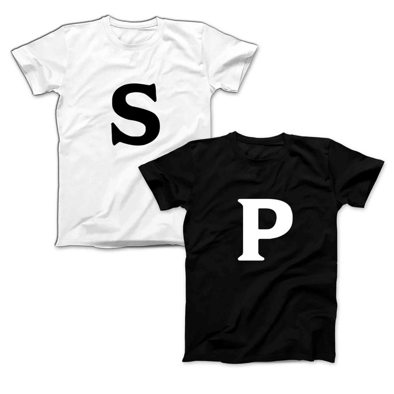 Salt And Pepper T Shirts Cosplay Best Friends T Shirts Couples Etsy