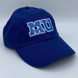 Monsters University MU Hat Mike Wazowski Baseball Cap Halloween Costume ...