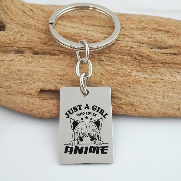 Anime Keychain - Etsy