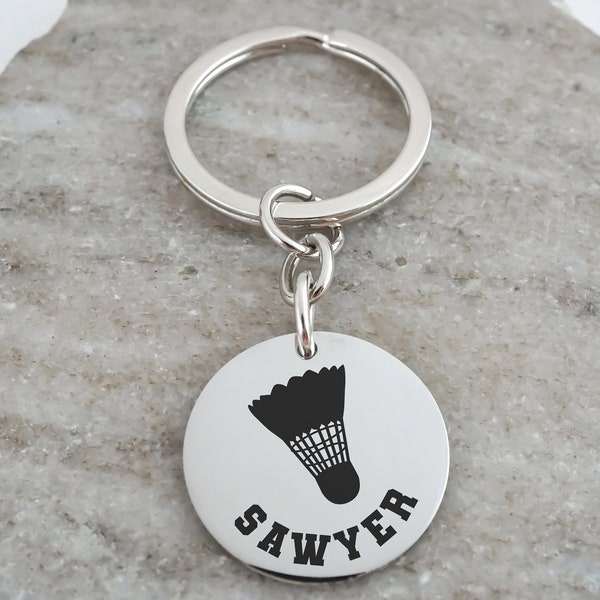 Badminton Keychain - Etsy