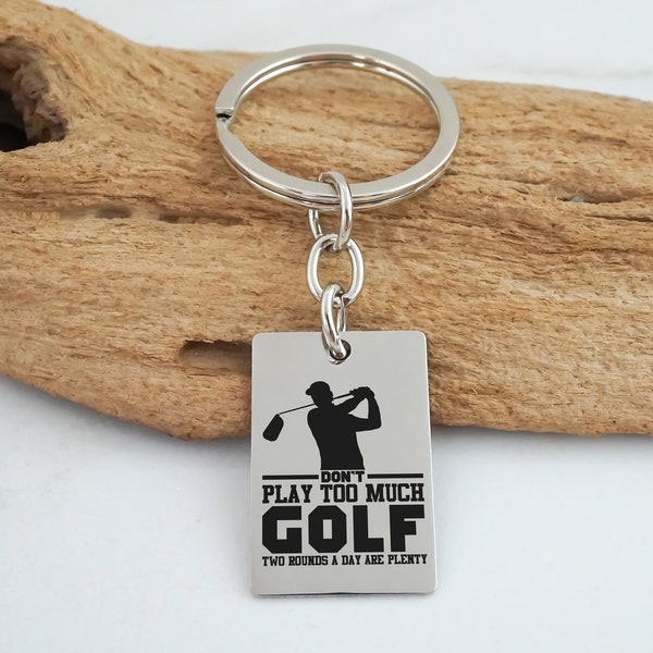 Golf Women Key Chain - Etsy