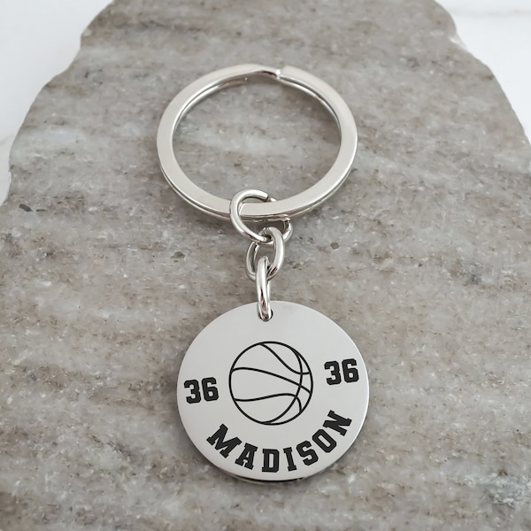 Basketball Keychain - Etsy