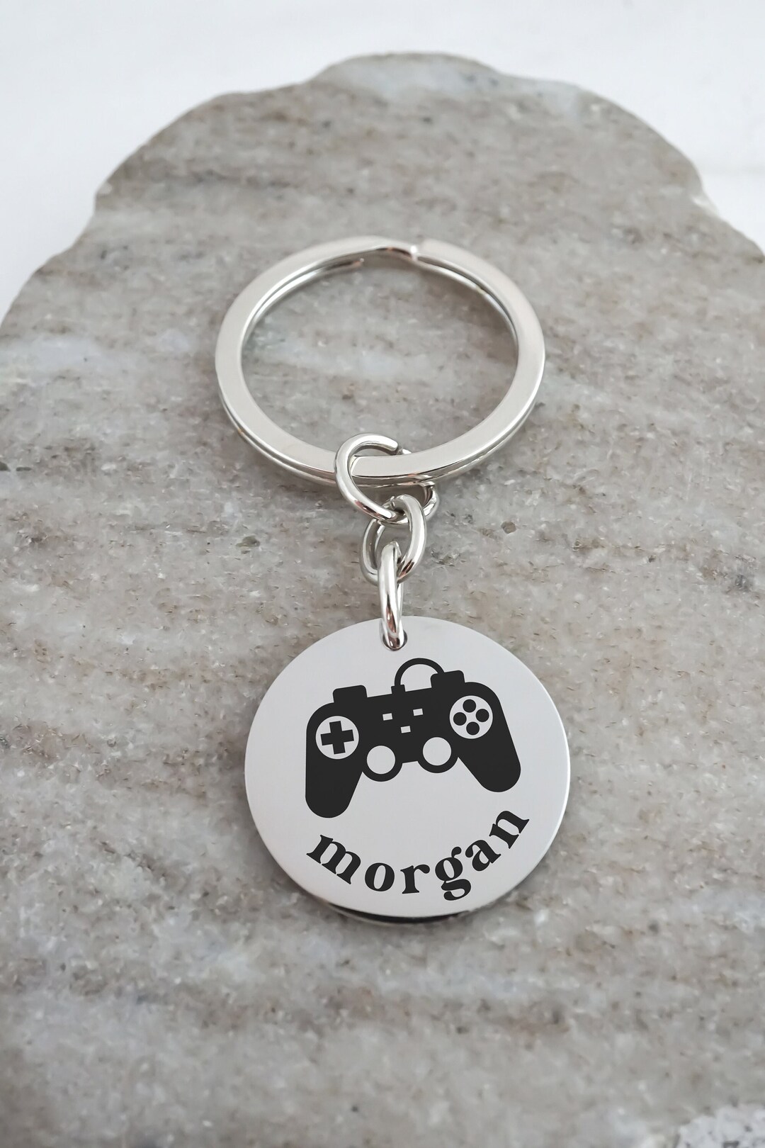 Gamer Keychain With Personalized Name Gamer Gifts for Boyfriend or ...