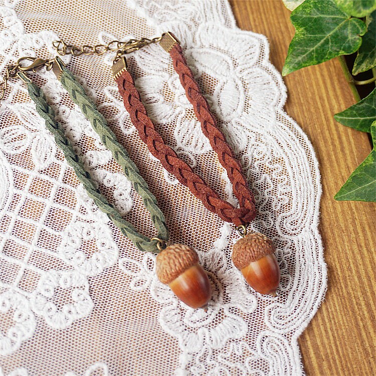 Real Acorn Bracelet Acorn Jewelry Botanical Jewelry Gift | Etsy