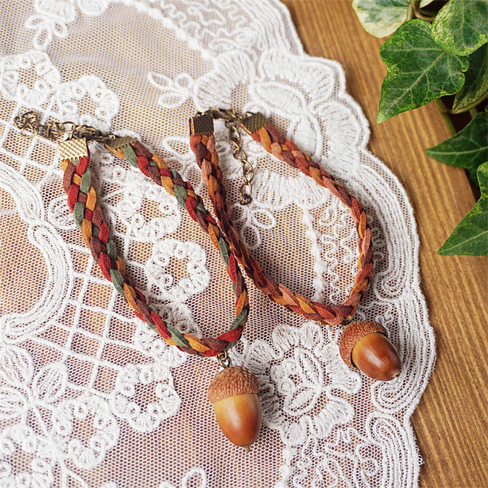 Real Acorn Bracelet Acorn Jewelry Botanical Jewelry Gift | Etsy