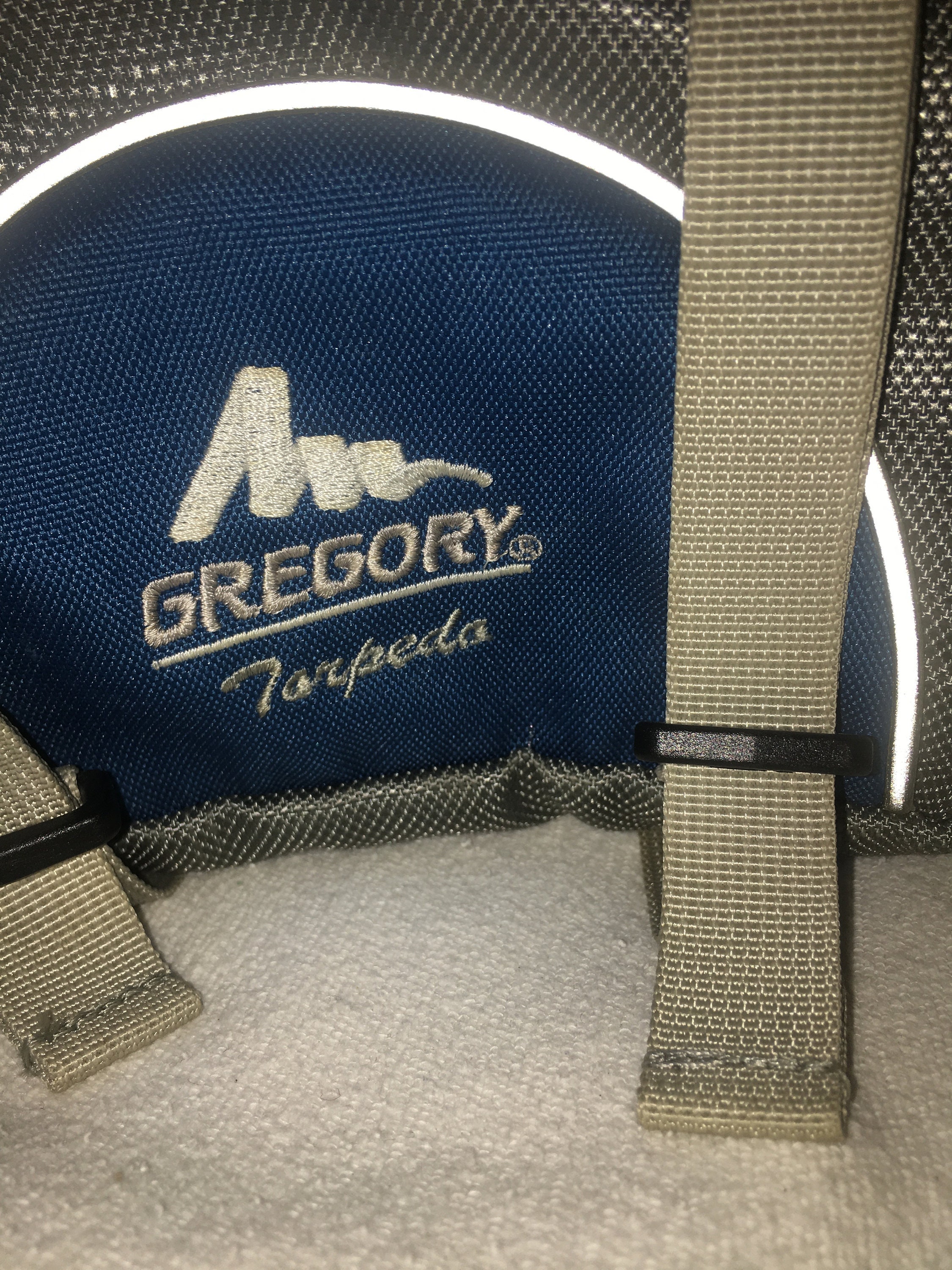 Vintage Gregory Torpedo Hiking Hip Pack 2 Water Bottle Holders Nylon ...